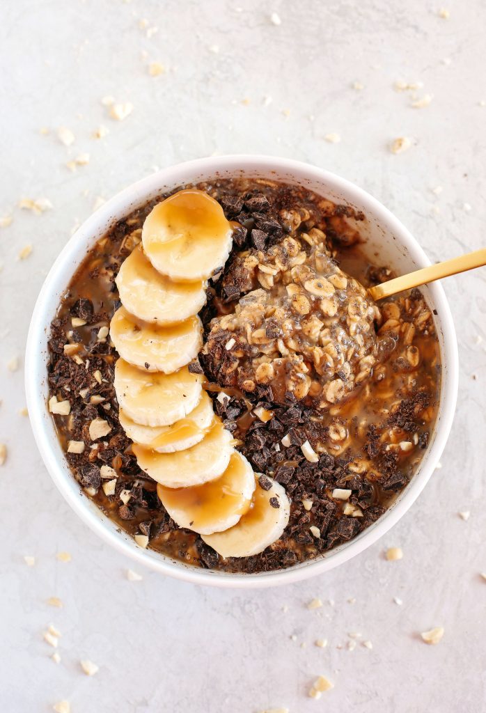Salted Caramel Overnight Oats – finesfood