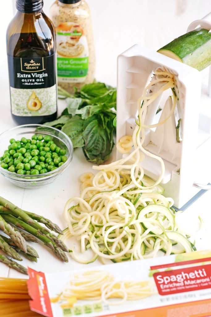 Loaded Veggie Pasta Salad with Candy Basil French dressing – finesfood